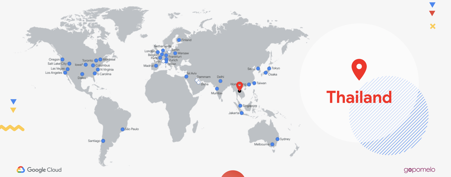 The New Google Cloud Region is Coming to Thailand! | GoPomelo